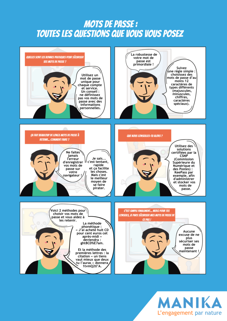 [TIPS] Comment sécuriser ses mots de passe ? - MANIKA